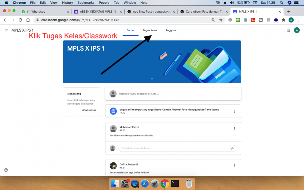 Cara Absen Foto dengan TimeStamp dan meng-upload di Classroom ...